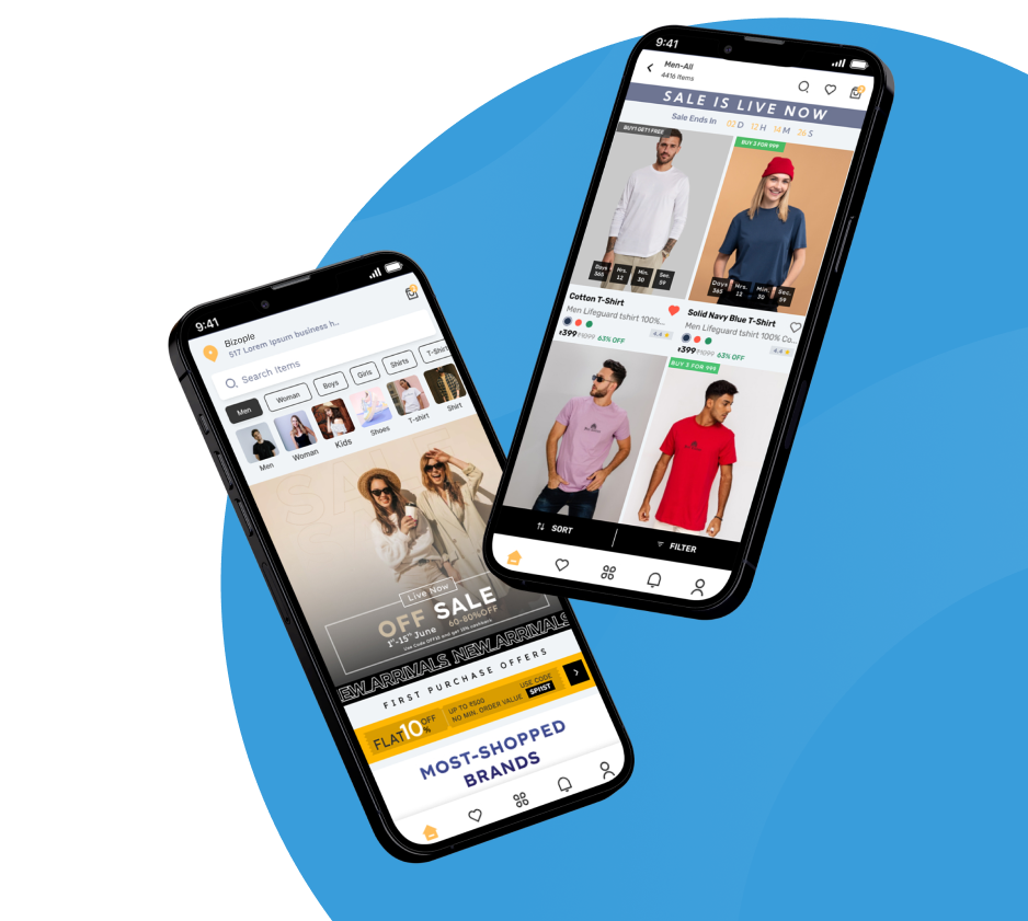 Odoo Ecommerce Mobile App | Bizople